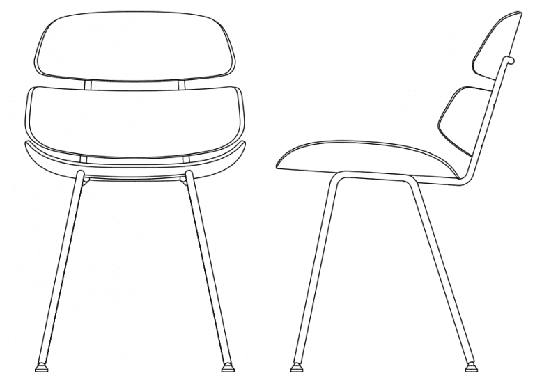 Midas chair GM 575 - Naver Collection