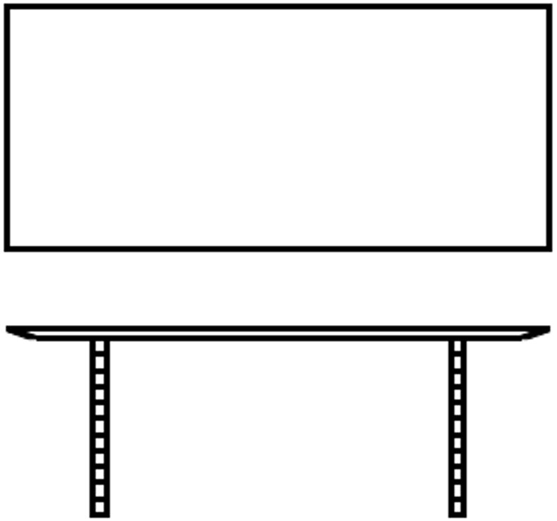 GM 3500 Straight table - Naver Collection